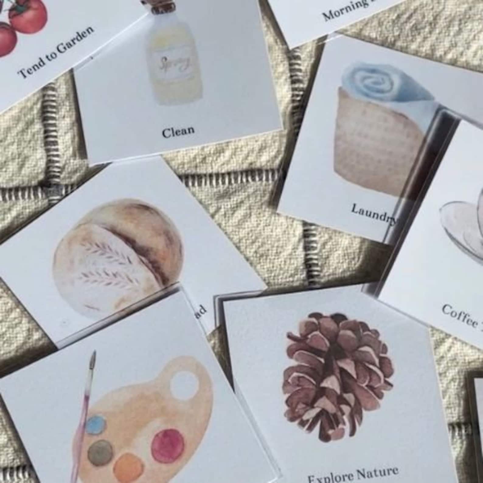 Beautiful Daily Routine Printables, Daily Rhythm, Chore Charts ...