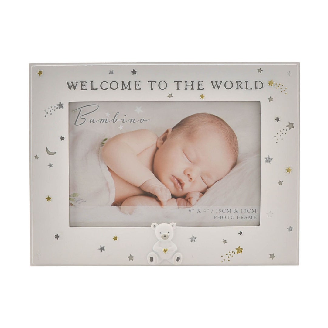 Welcome to the World Resin Photo Frame - Etsy