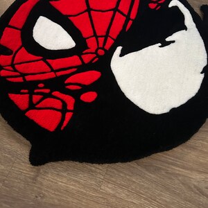 Tufted Acrylic Rug - Spider Venom Rug, Indoor Decoration - Etsy