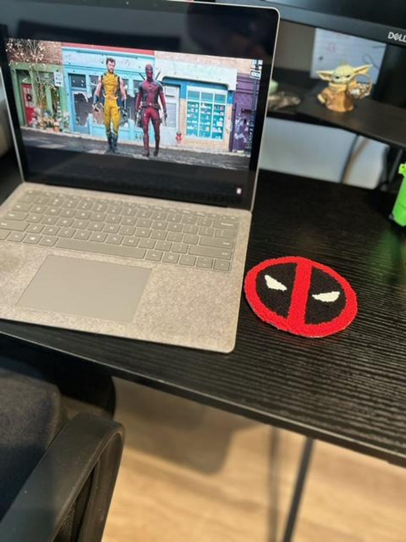 Punch Needle Comic Coasters Mutant Hero and Anti-hero - Etsy