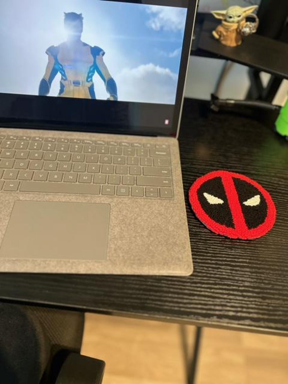 Punch Needle Comic Coasters Mutant Hero and Anti-hero - Etsy