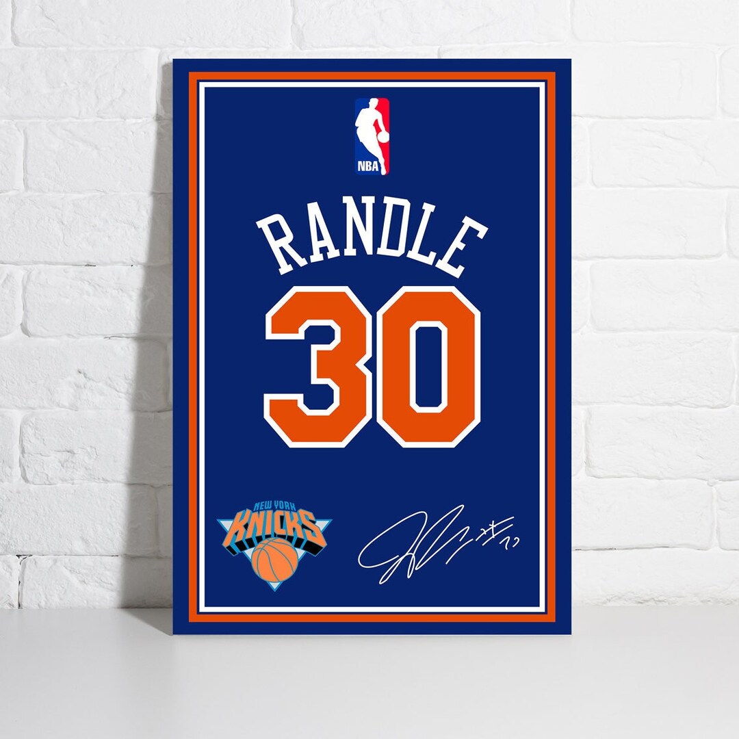 Julius Randle Jersey Poster New York Knicks Wall Art Print Sports ...