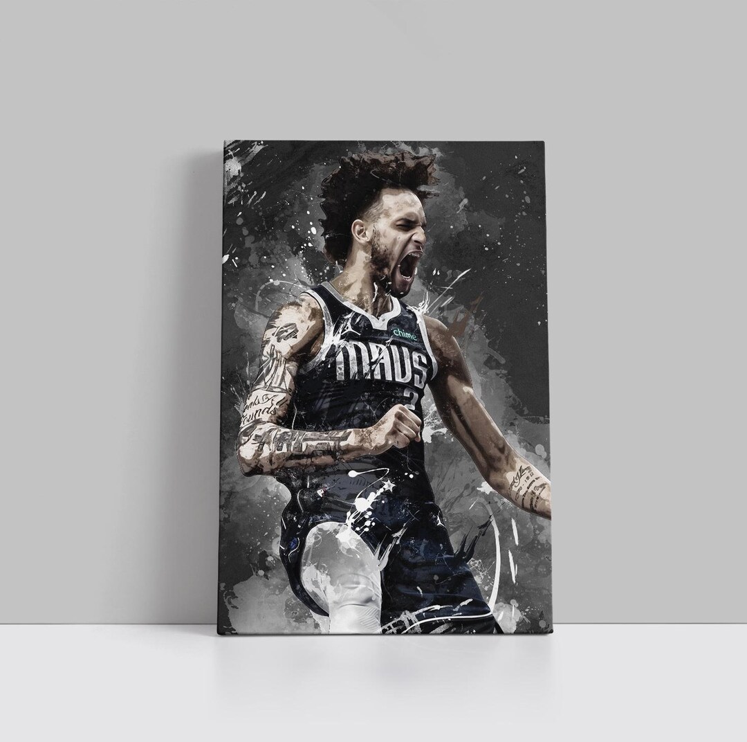 Dereck Lively Poster Dallas Mavericks Wall Art Print Sports Framed ...