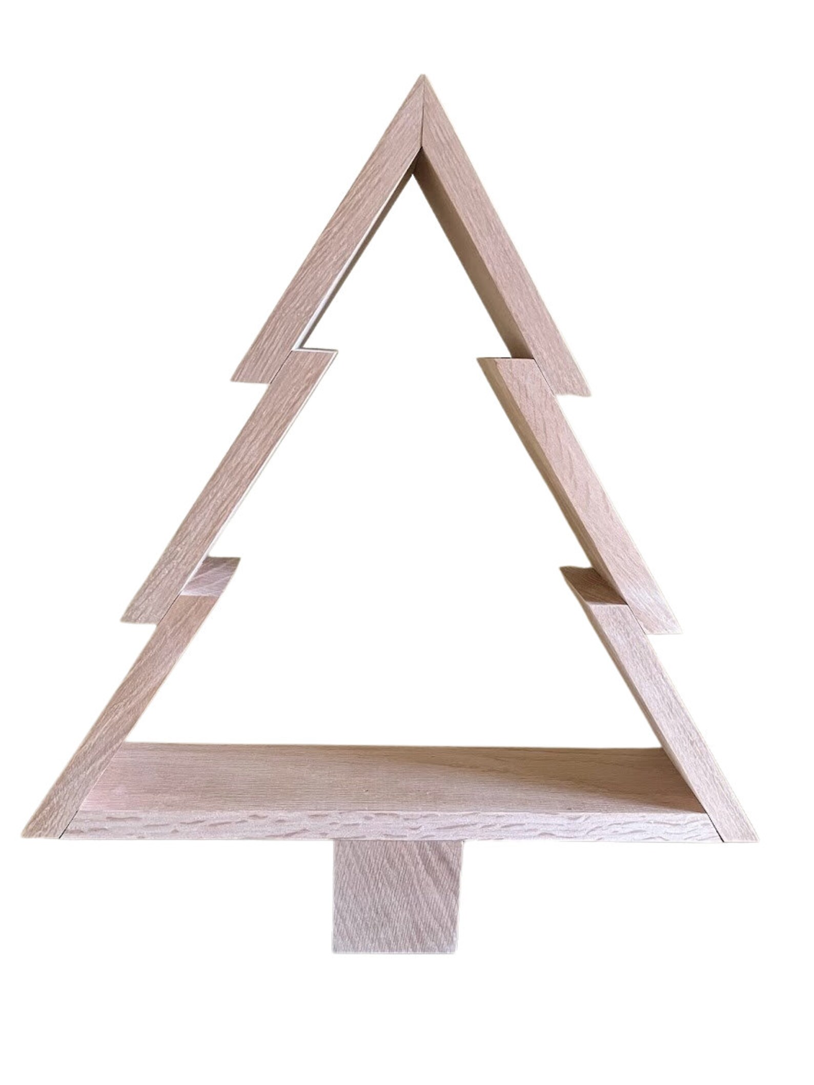 Solid Oak Christmas Tree - Etsy