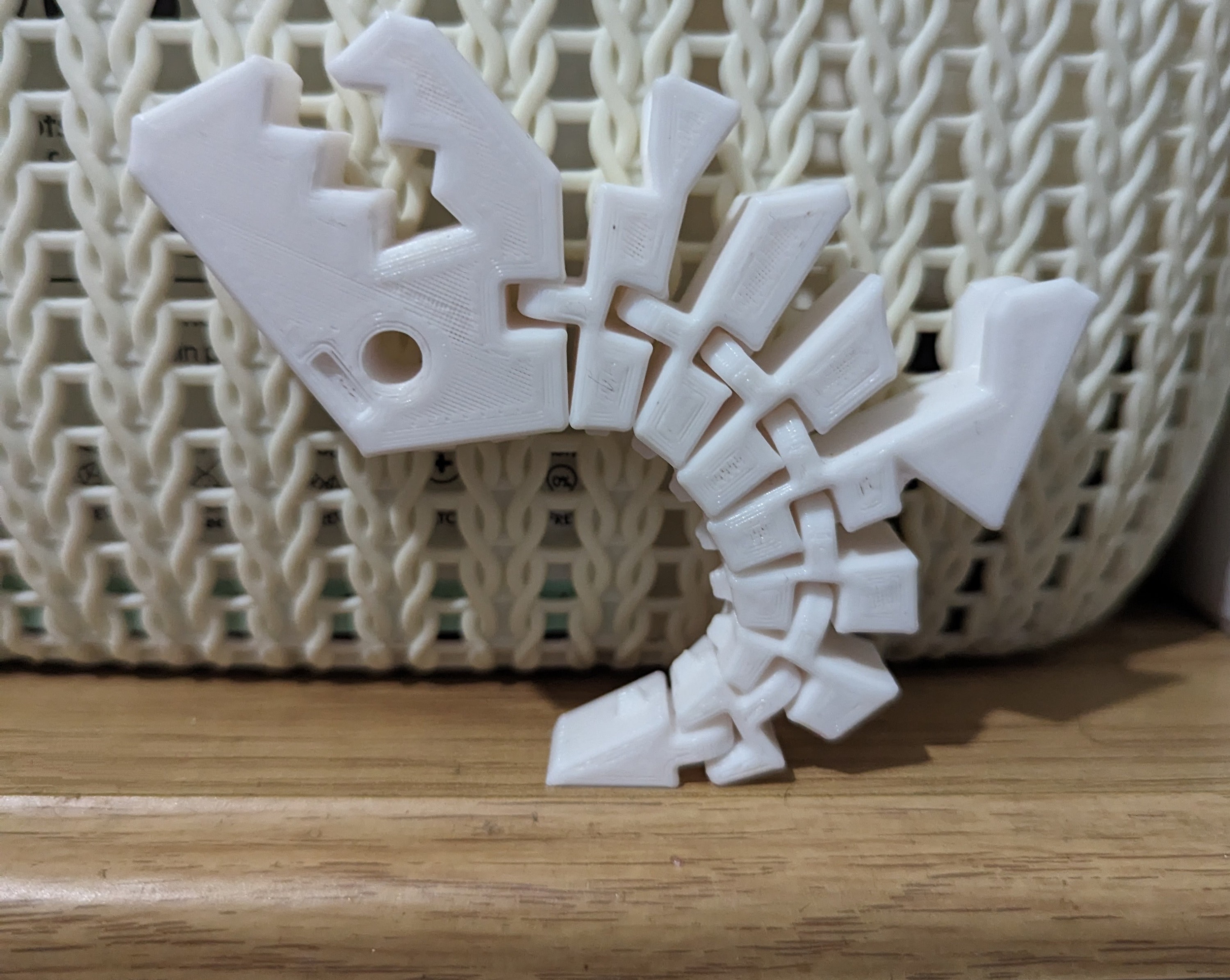 Flexi Rexy - Flexible 3D Printed Animal Articulated Dinosaur Flexi ...