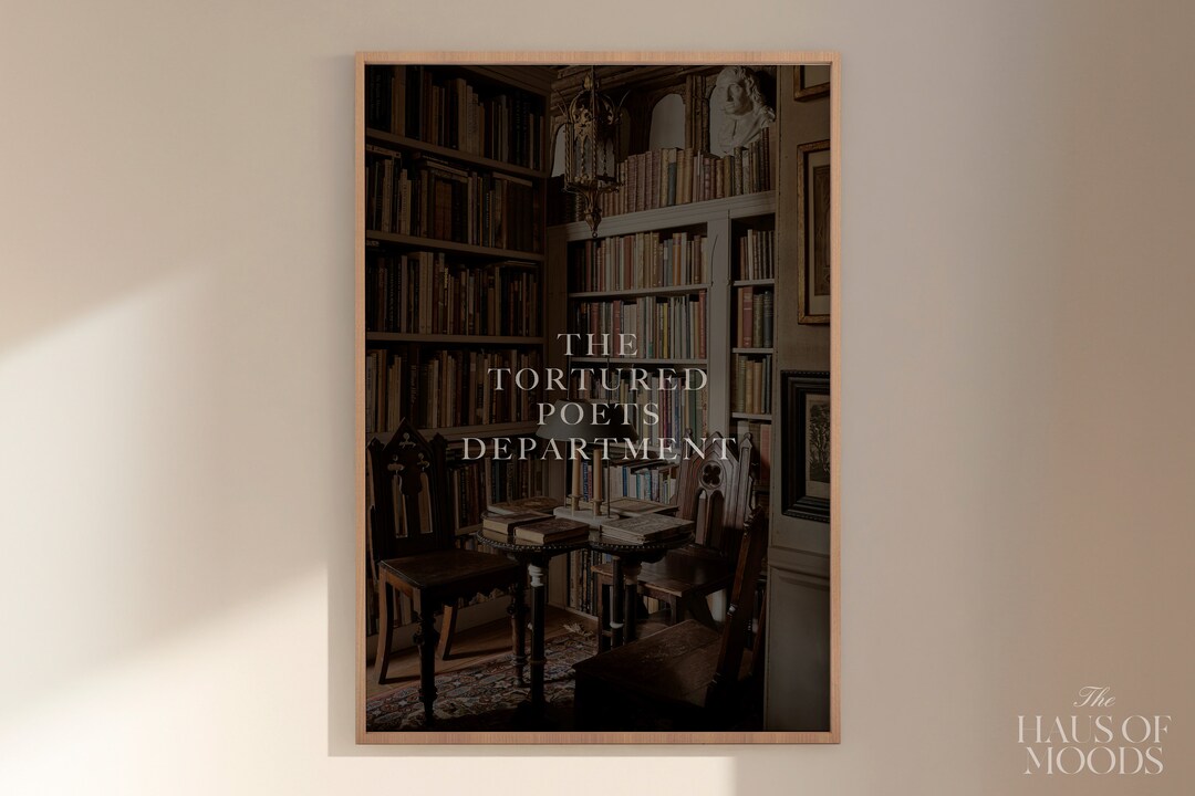 The Tortured Poets Department Bookstore, TTPD, Garden, TTPD Poster ...