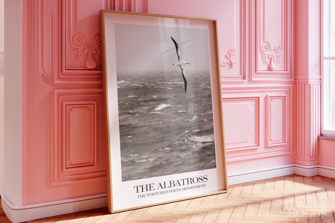 The Albatross Poster, Tortured Poets Dept Print, Minimal Taylor Poster ...