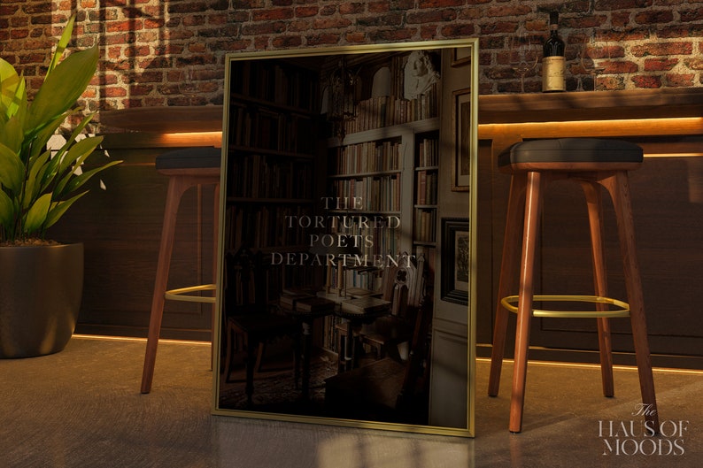 The Tortured Poets Department Bookstore, TTPD, Garden, TTPD Poster ...