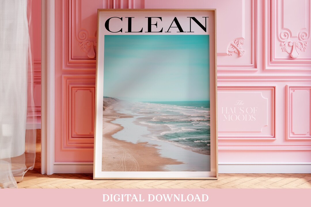 1989 Clean Poster Printable Digital Download Digital Download Print at ...