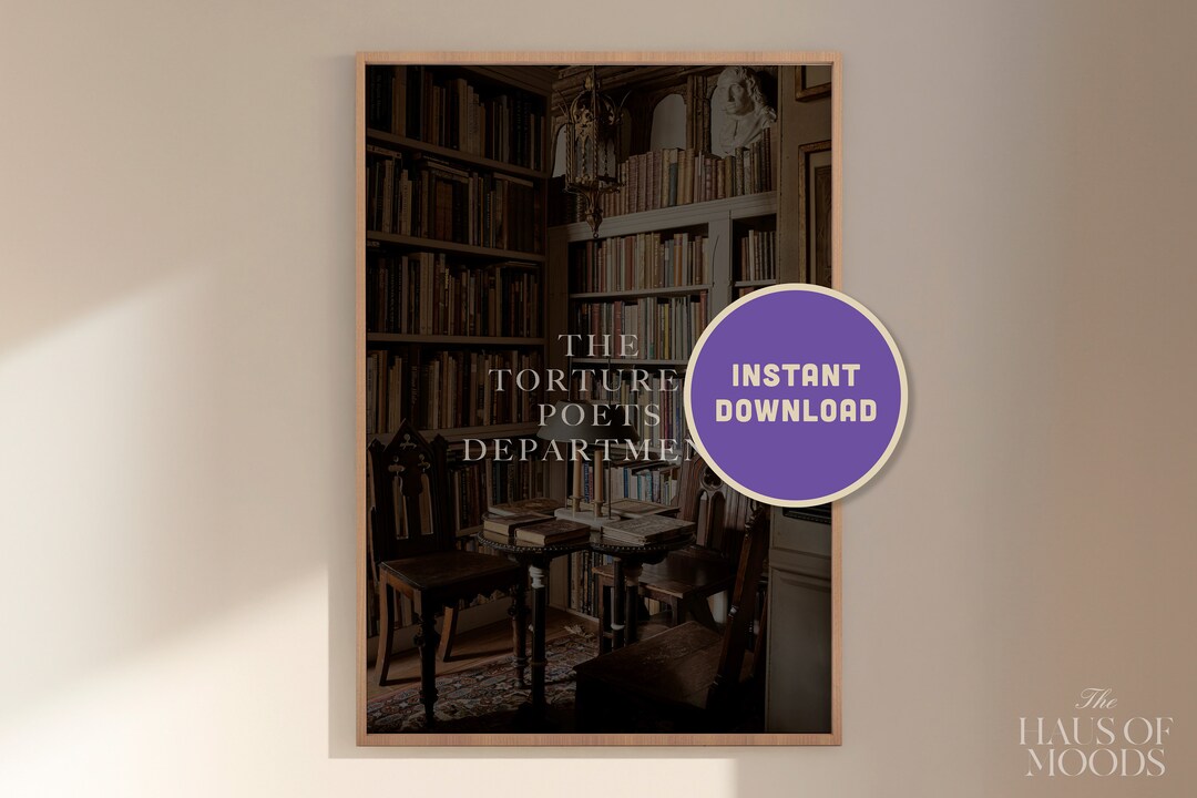 The Tortured Poets Department Poster, Digital Download, Trendy Wall Art ...