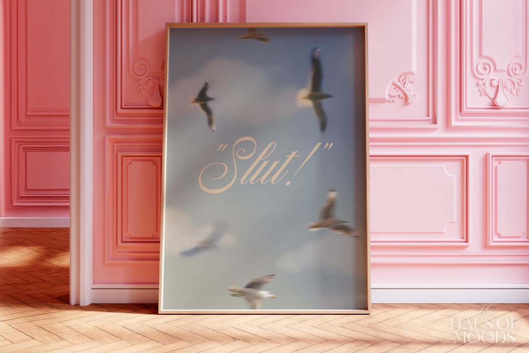 1989 Slvt Poster, 1989, Retro Aesthetic, Girly Wall Art, Preppy Wall ...