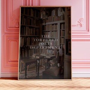 The Tortured Poets Department Bookstore, TTPD, Garden, TTPD Poster ...