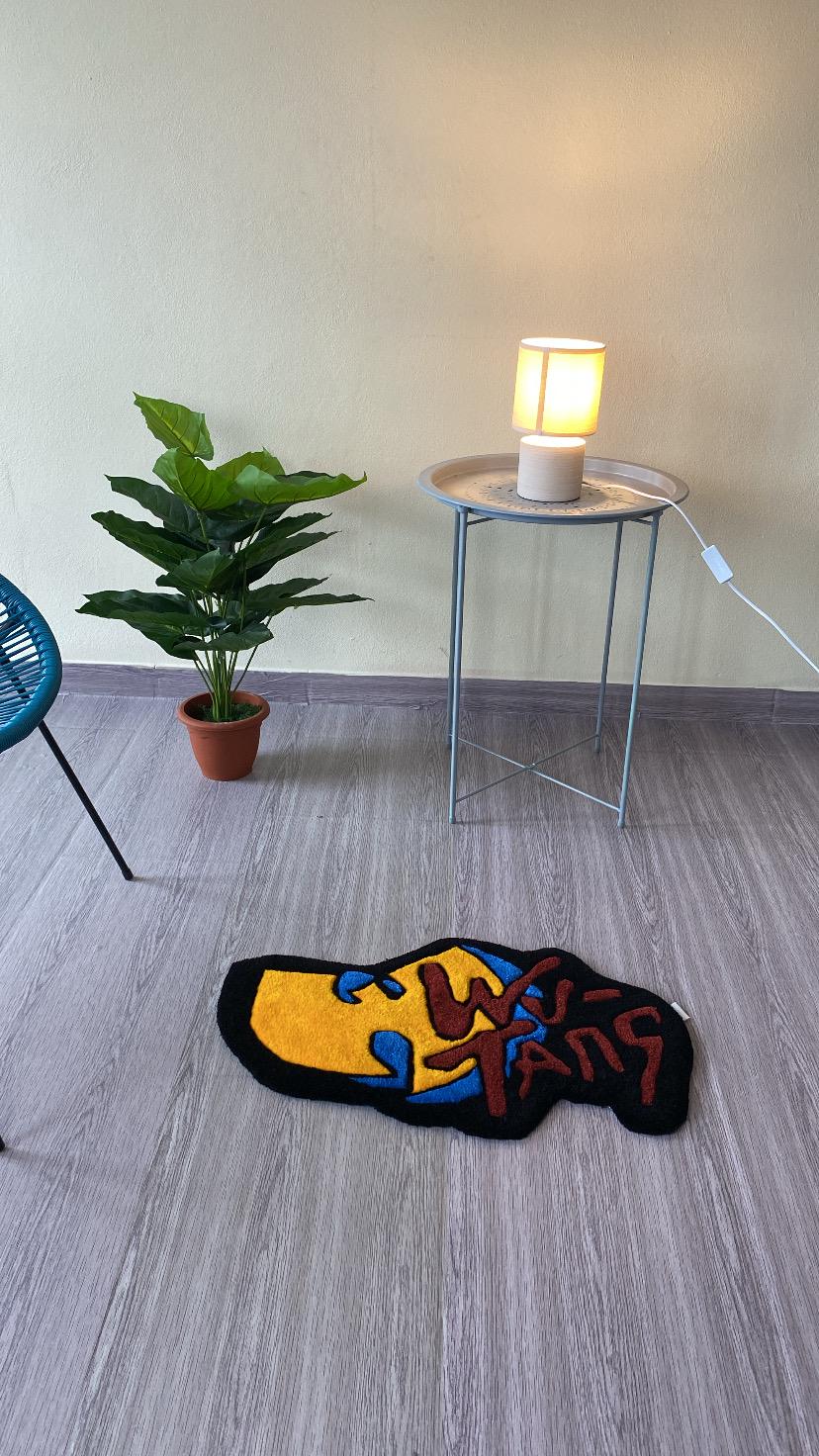 Custom Tufted Rug With Logo, Wu Tang Handmade Soft Tufted Rug, Rap Room ...