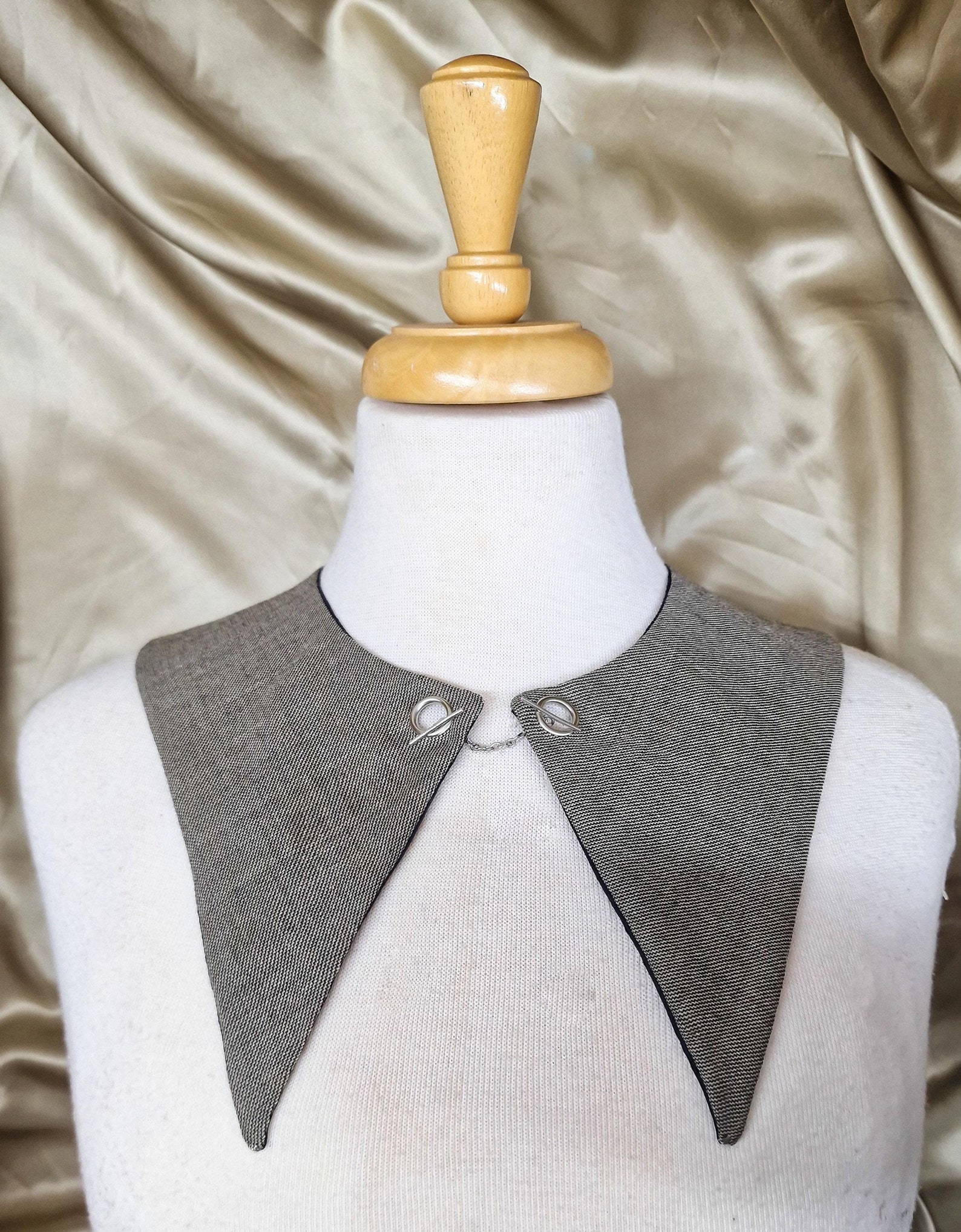 Handmade Collar - Detachable Collar - Removable Collar - False Collar ...