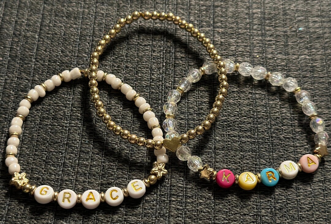 Taylor Swift Inspired Swiftie Eras Tour Friendship Beaded Bracelets ...