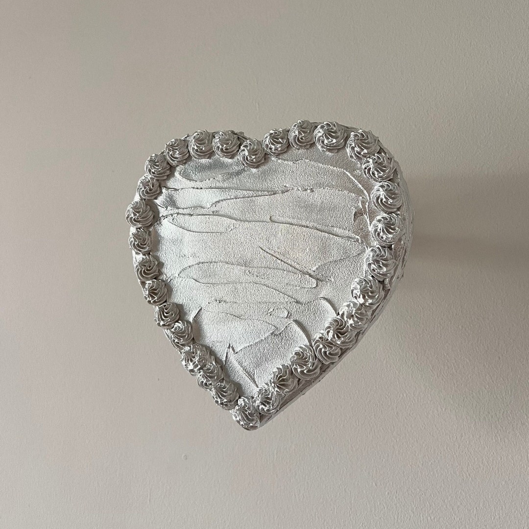 8” Custom Chrome Fake Cake, Customizable Wall Decor, 8 Inch Dummy Cake ...