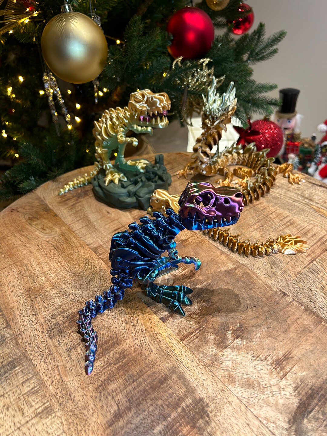 T-rex 3D Printed, Articulated Fidget Toy - Etsy