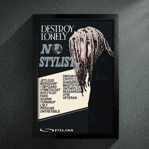 Destroy Lonely Poster - Etsy