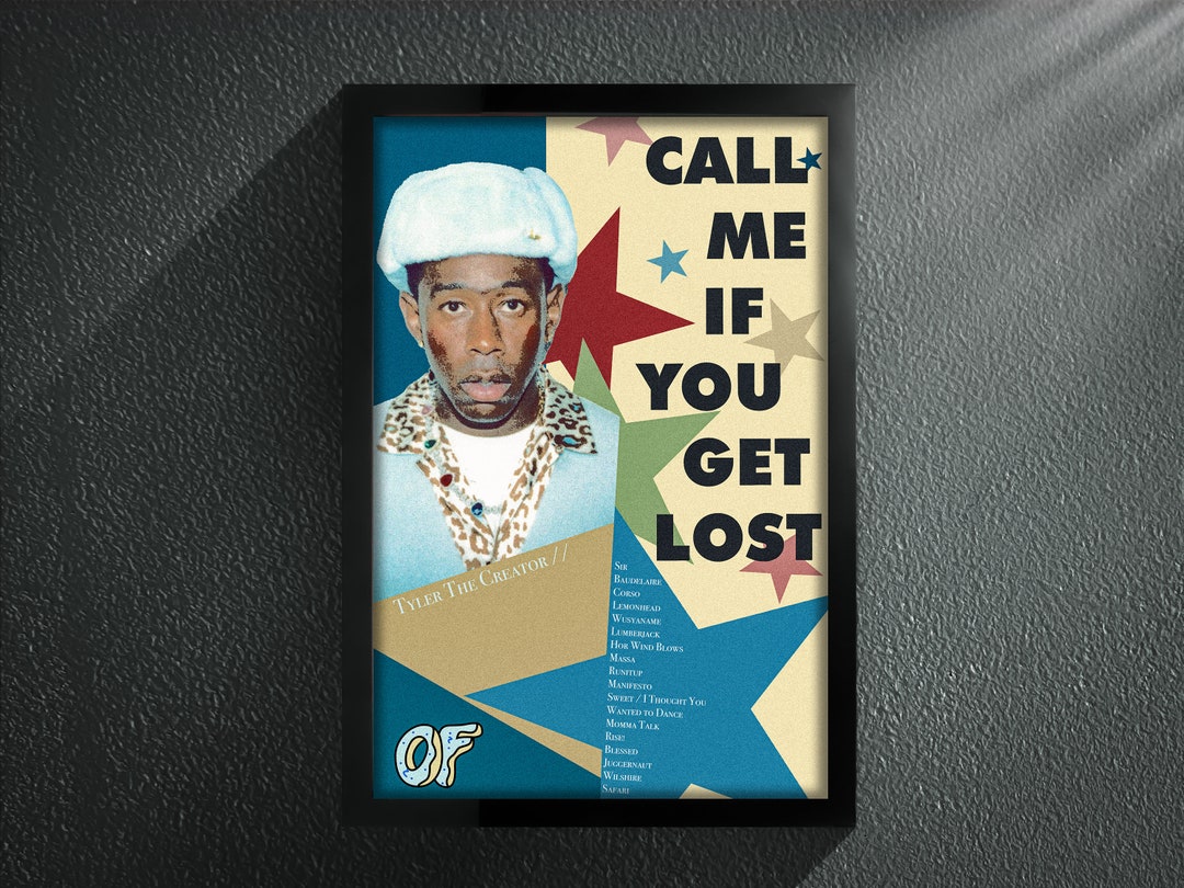 Tyler, the Creator Call Me If You Get Lost Album Poster Premium Minimalist Album Poster - Etsy