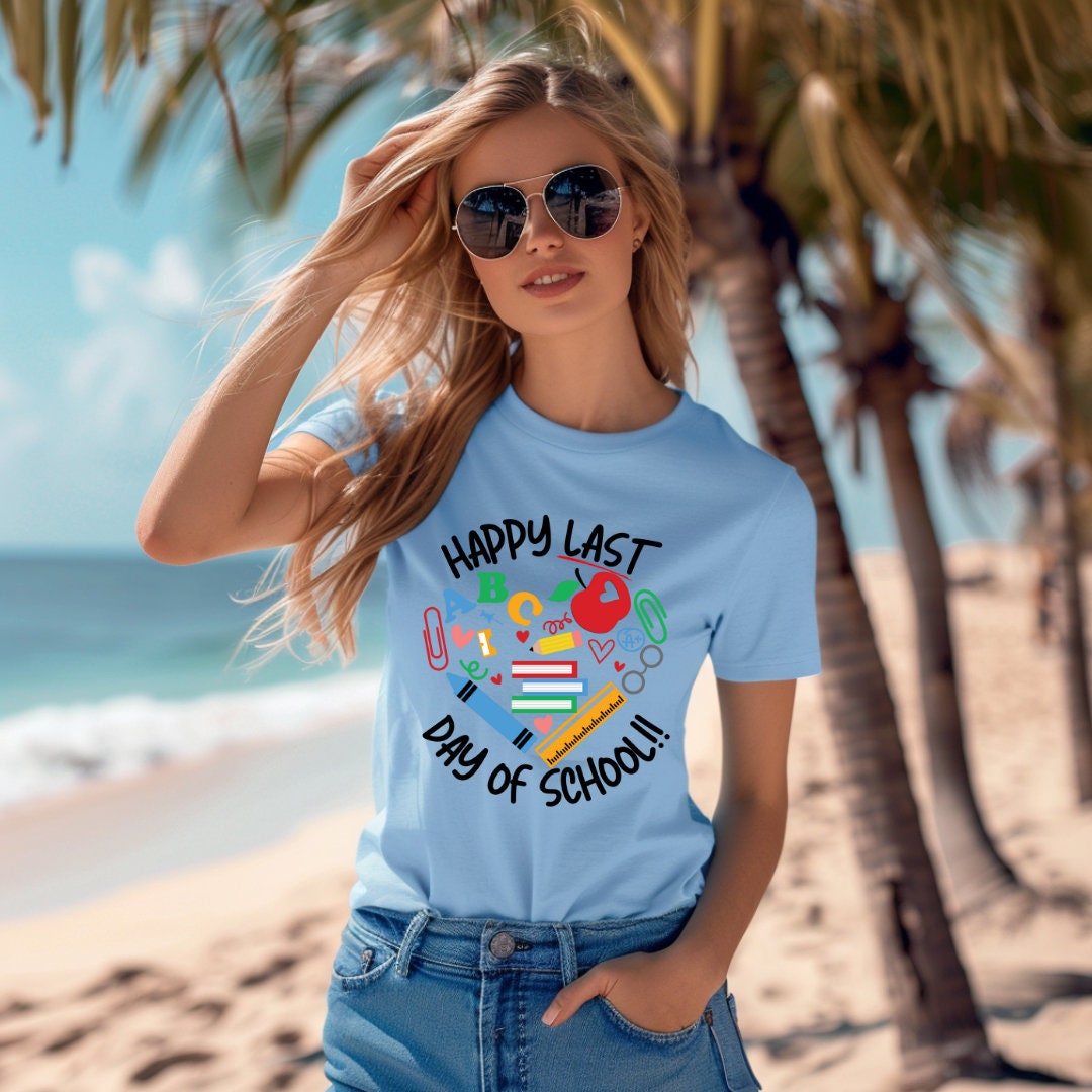 Happy Last Day of School PNG || Happy Last Day of School SVG || End of ...