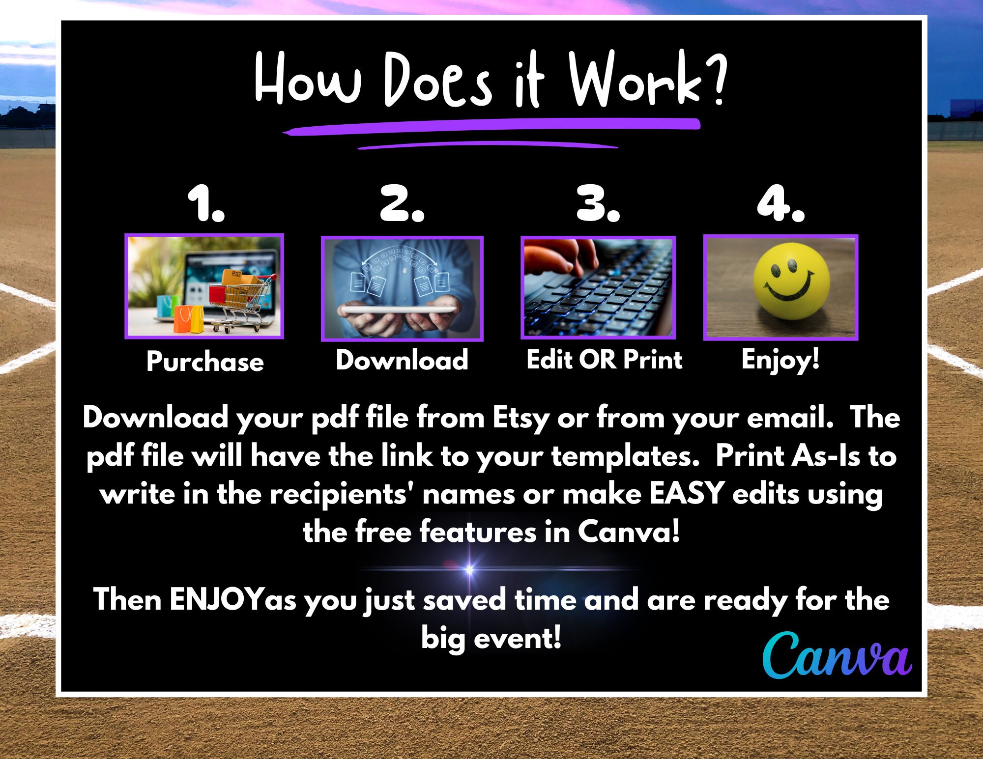 Editable Softball Award Certificate || End of Season Softball Awards ...