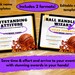 Editable Basketball Award Certificate || Team Awards || Award ...