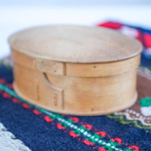 Antique Traditional Scandinavian Handmade Box Known as "svepask" From ...