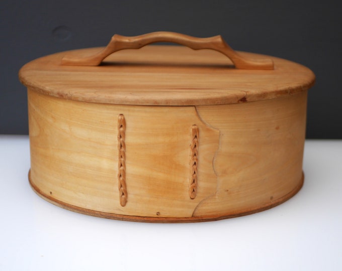 Traditional Scandinavian Handmade Rather Large Vintage Swedish Bentwood ...