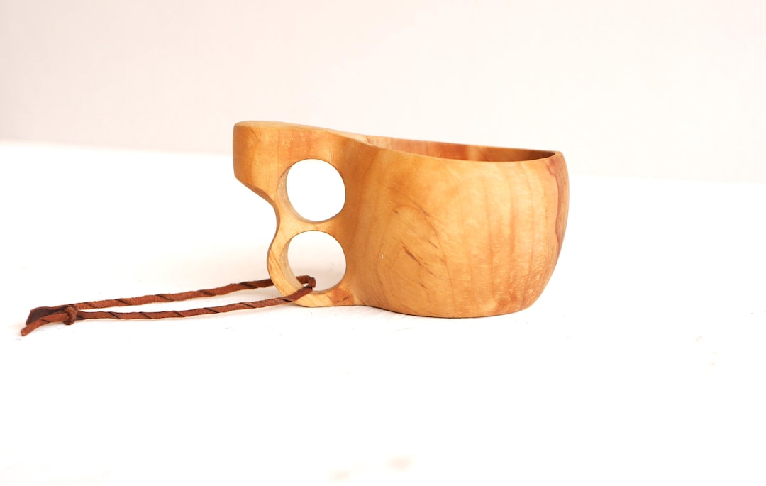 Scandinavian Folk Craft. A Traditional Vintage Handmade / Carved Wooden ...