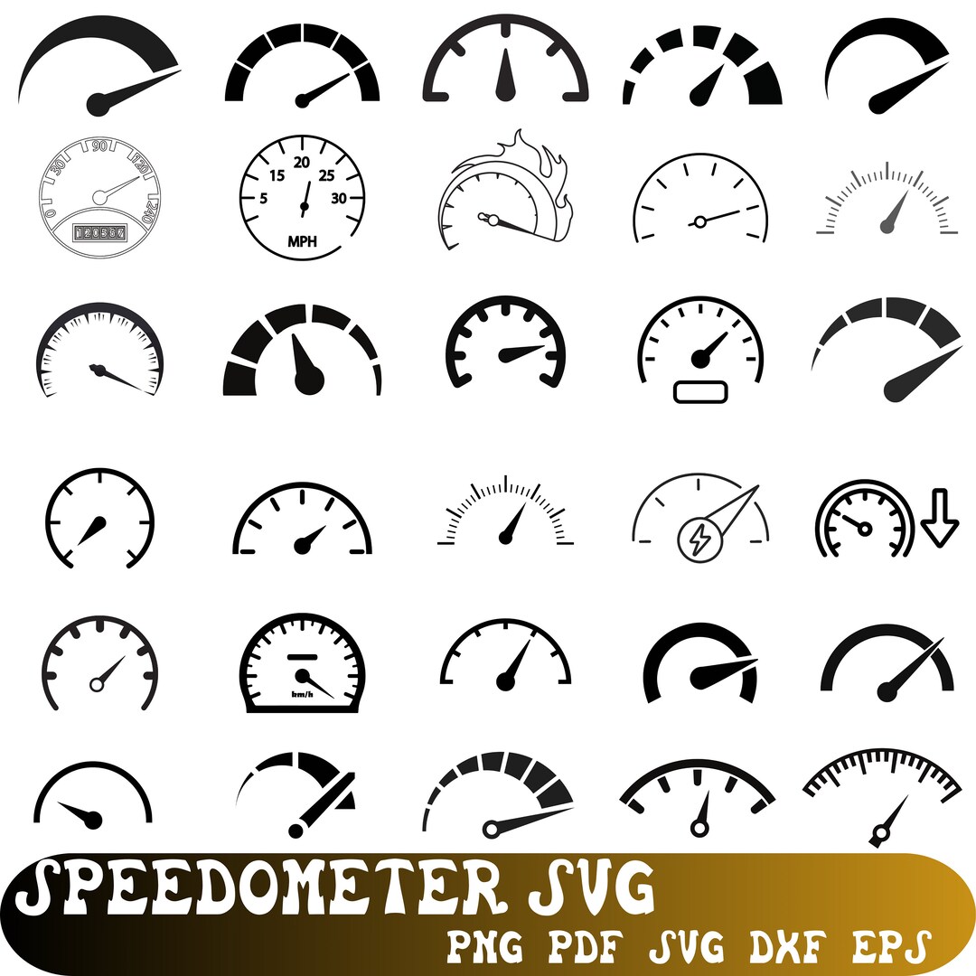 Speedometer SVG Bundle, Speedometer Png Bundle, Racing Car Svg ...