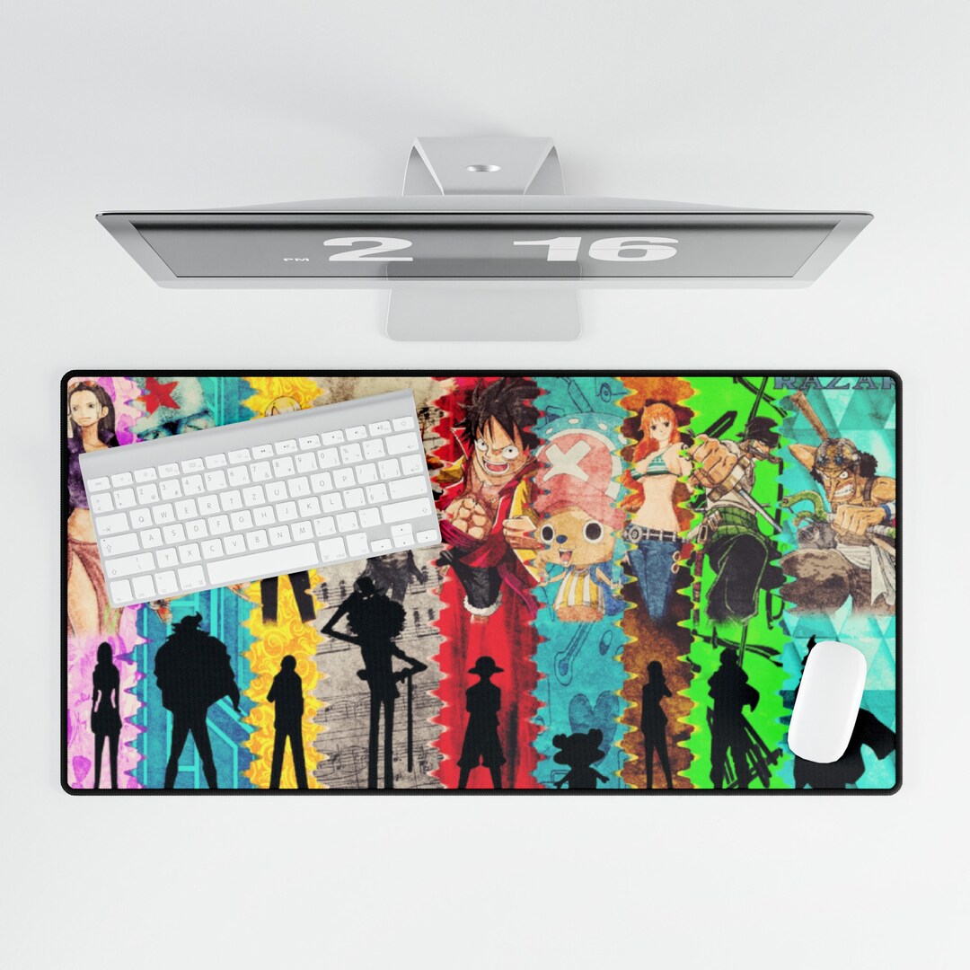 Luffy and the Crew Long Desk Mat Large Desk Pad, Good for Birthdays or ...