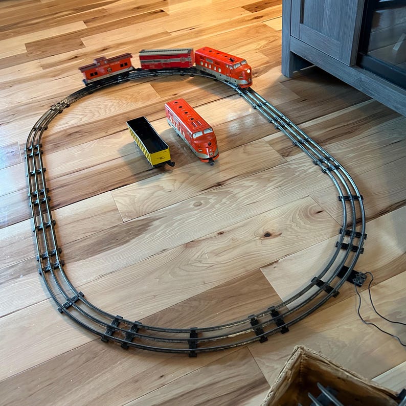 Vintage Diesel Type Electrical Train Set Remote Control Marx and ...
