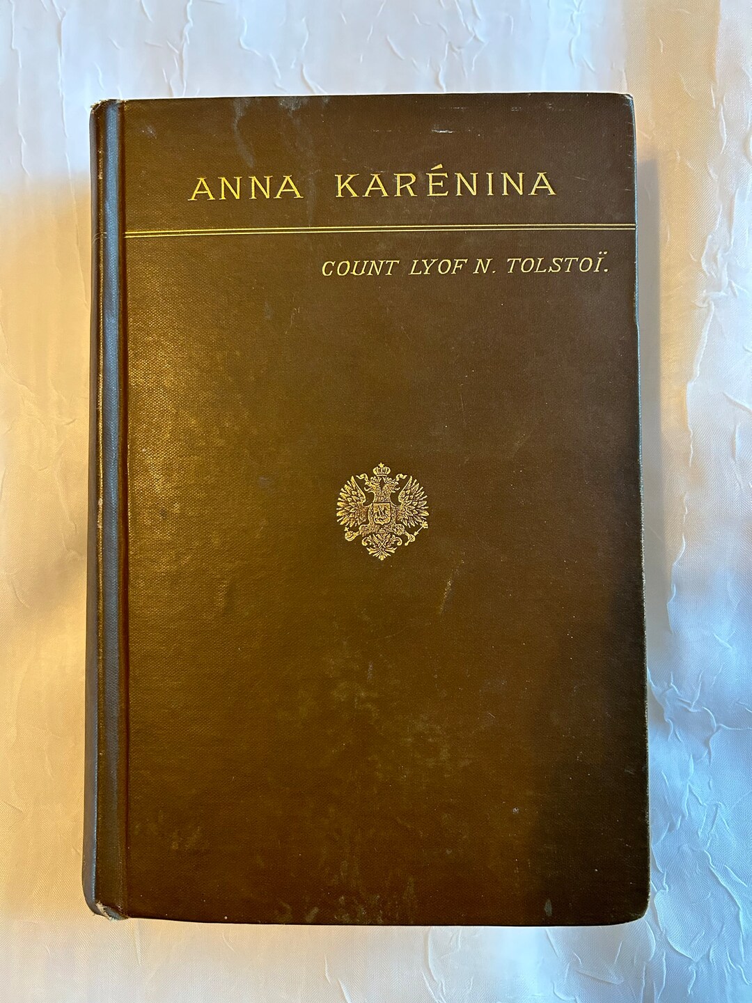 Tolstoy Anna Karenina by Count Lyon N. Tolstoi 1886 - Etsy