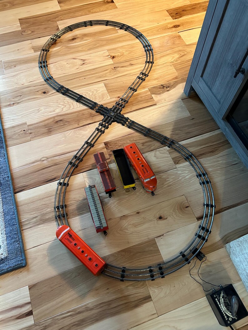 Vintage Diesel Type Electrical Train Set Remote Control Marx and ...