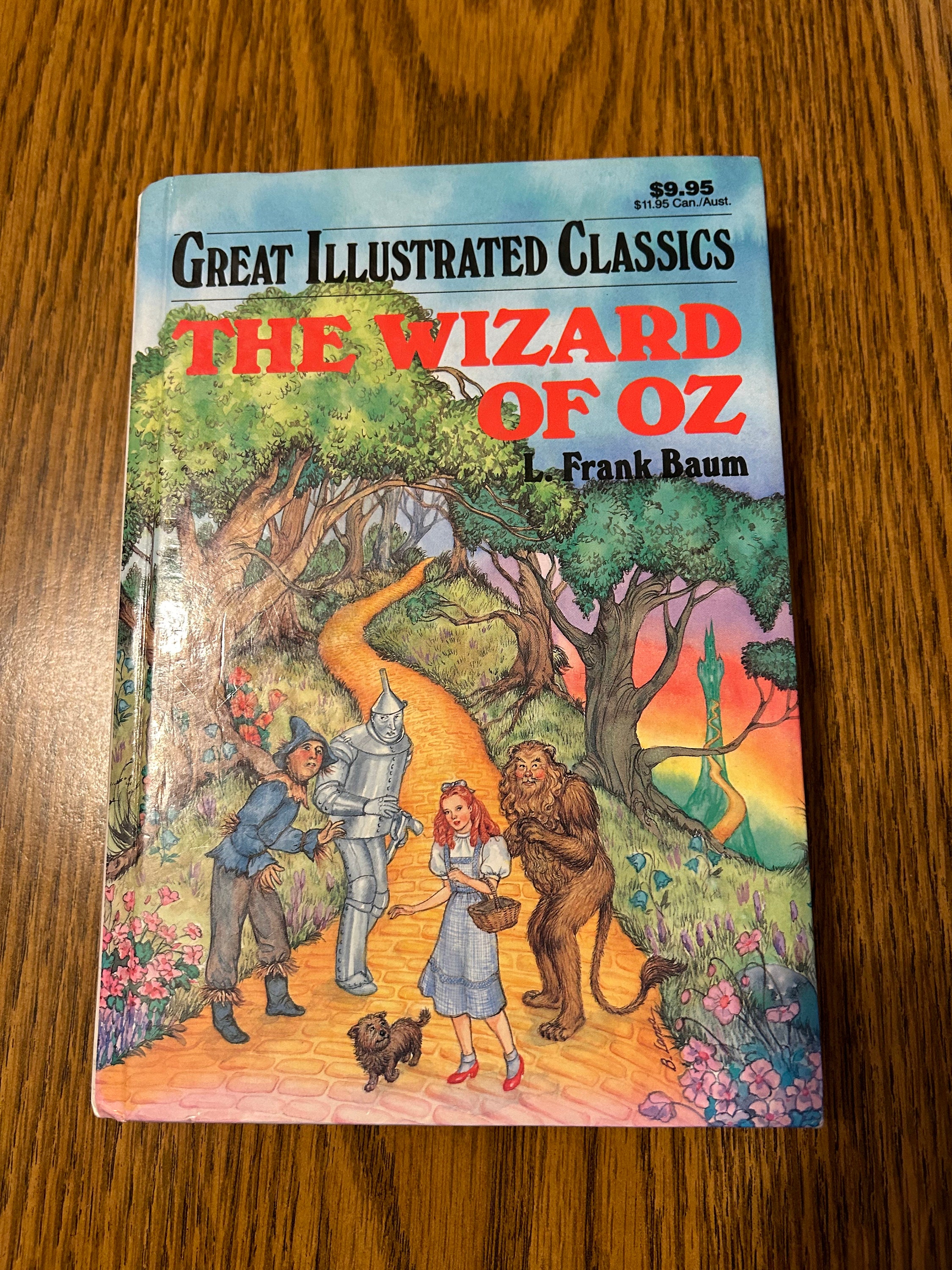 The Wizard of Oz Great Illustrated Classics Book - Etsy
