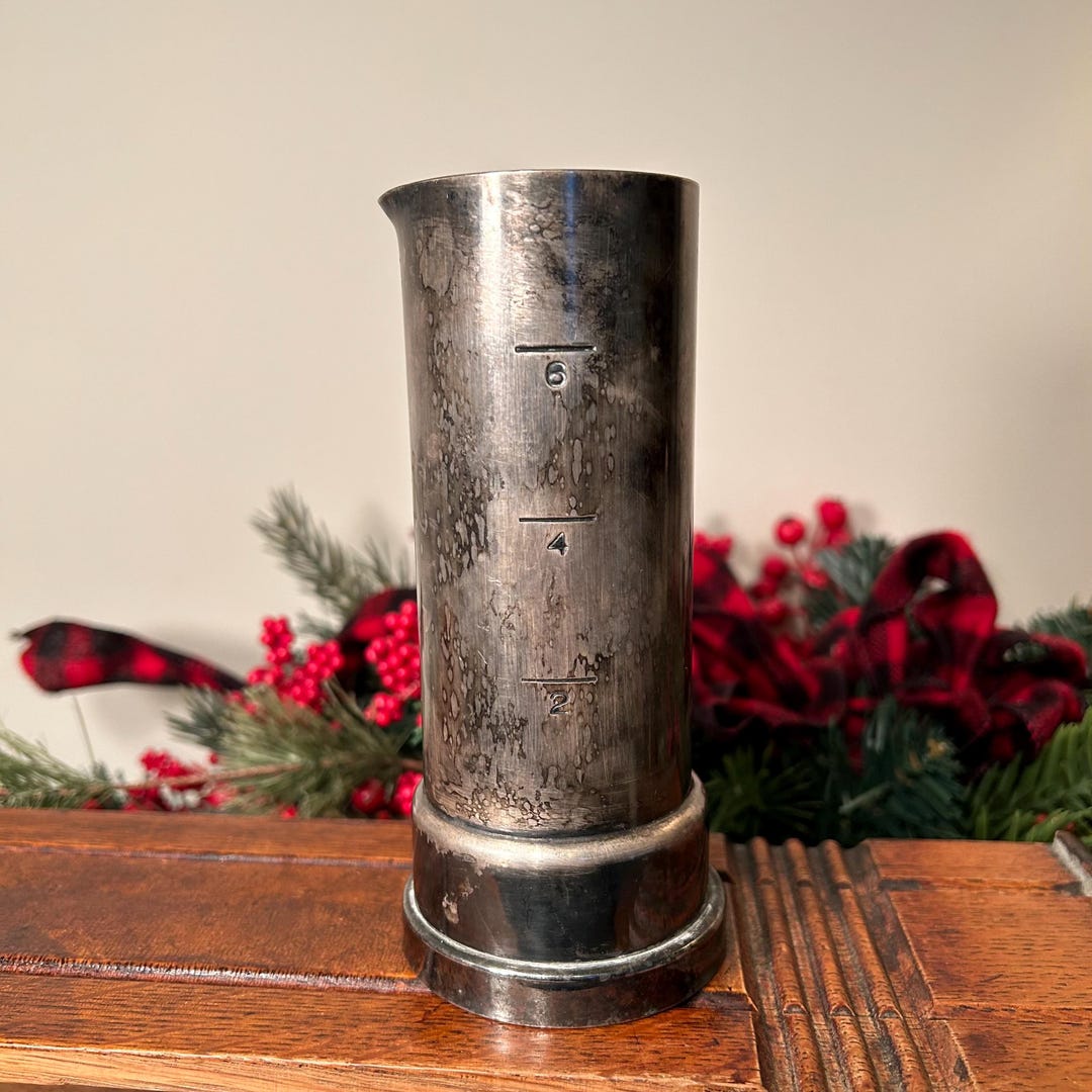 Vintage Napier Musical Silver Plate Jigger Bar Measuring Cup - Etsy