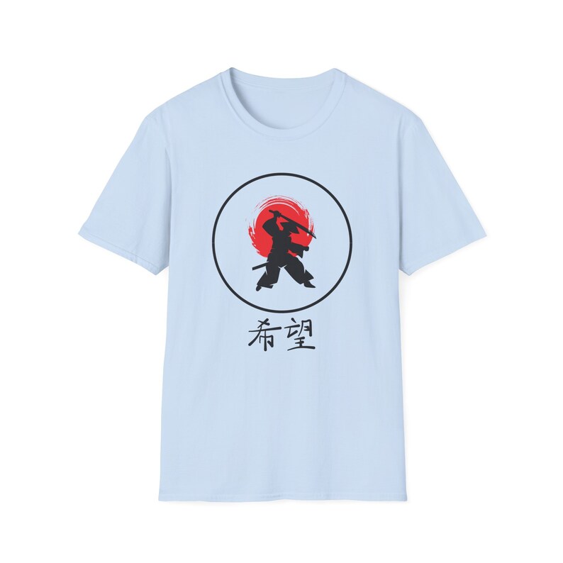 Samurai T-shirt: Japanese Kanji 'hope' Graphic Tee - Etsy