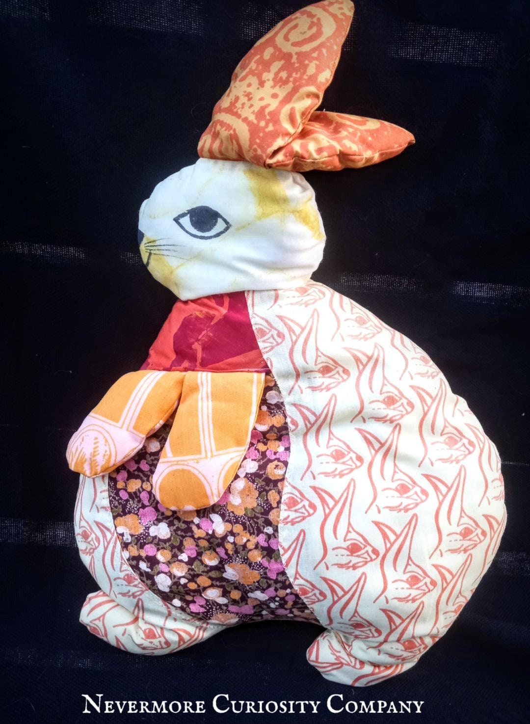 Vintage 18 Bunny Rabbit Pillow Plush Country Stuffed Spring - Etsy