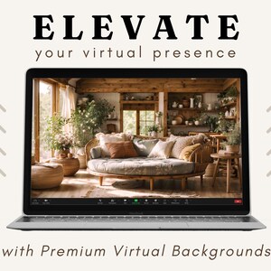 Virtual Background - Cottage Daybed | HD Quality | Personalize Your ...