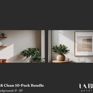 10 Simple Clean Professional Virtual Background Bundle | HD Quality ...