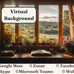 Sunny Country View Virtual Background | HD Quality | Personalize Your ...
