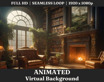 ANIMATED Background Video, Realistic Animation, Streaming Background ...