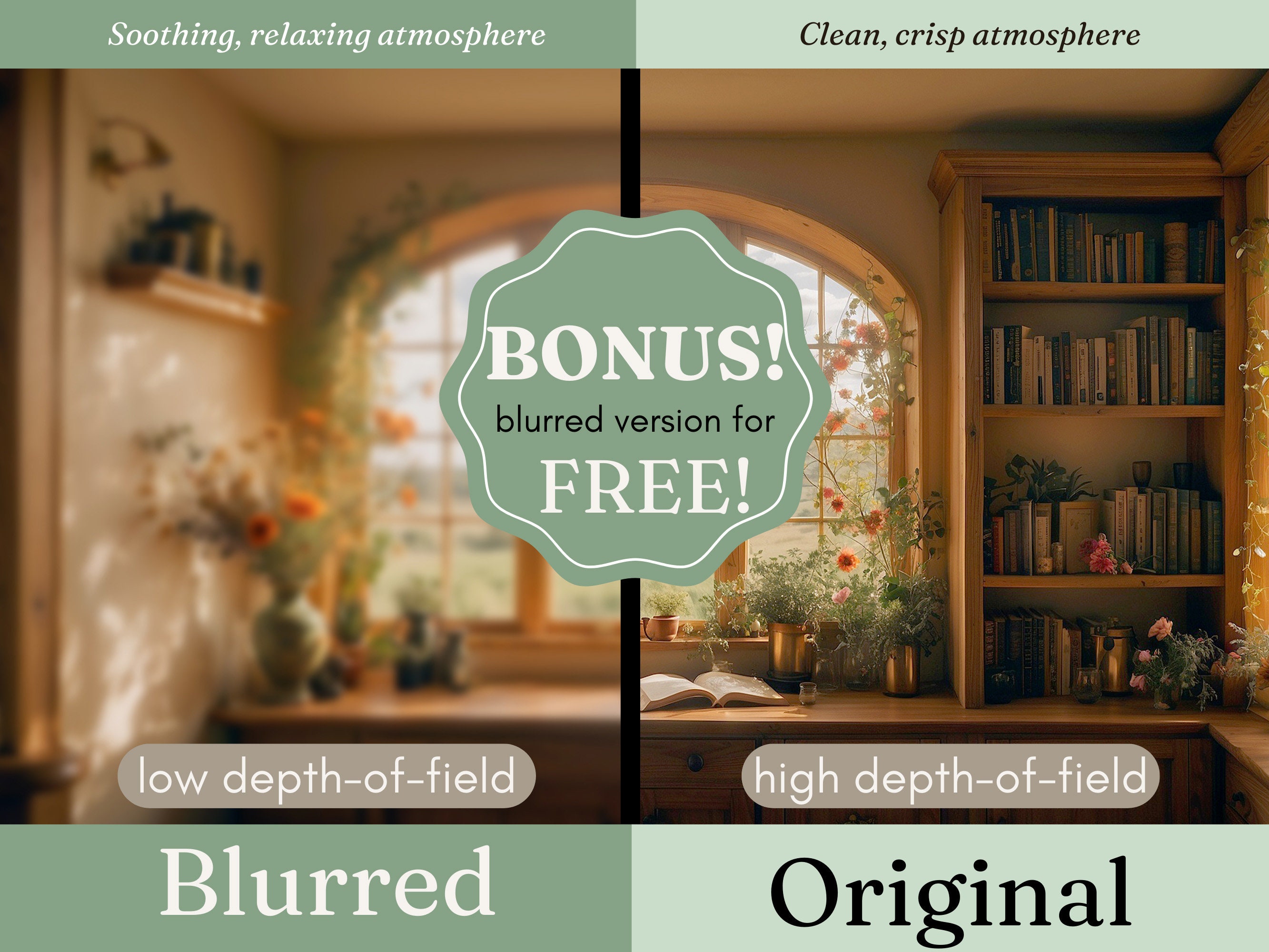 French Cottage Virtual Background HD Quality Personalize Your Video ...