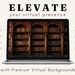 Library Bookshelf Virtual Background HD Quality - Etsy