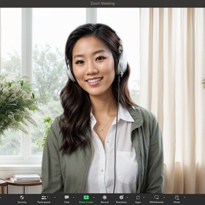 10 Simple Clean Professional Virtual Background Bundle | HD Quality ...