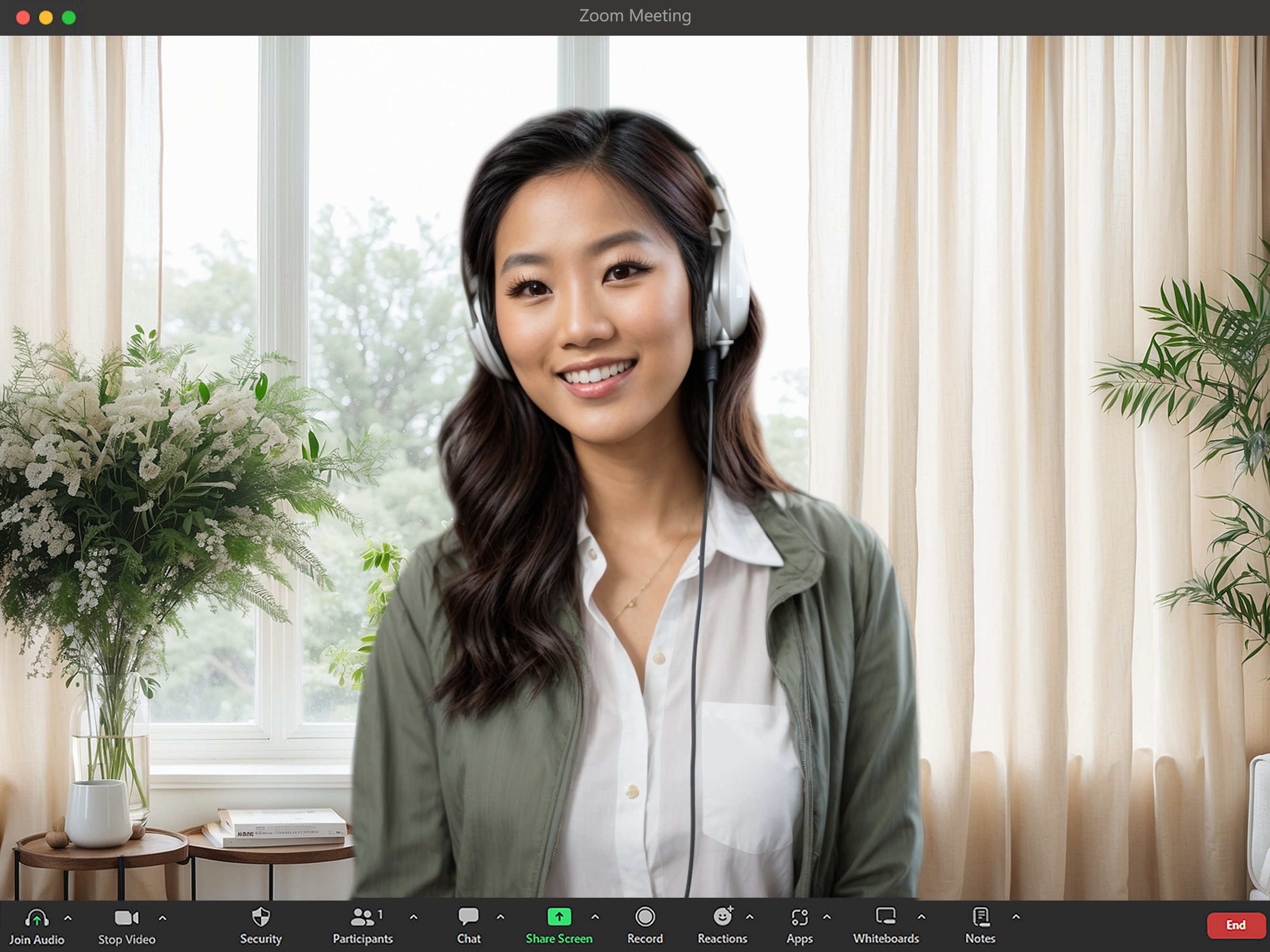 10 Simple Clean Professional Virtual Background Bundle | HD Quality ...