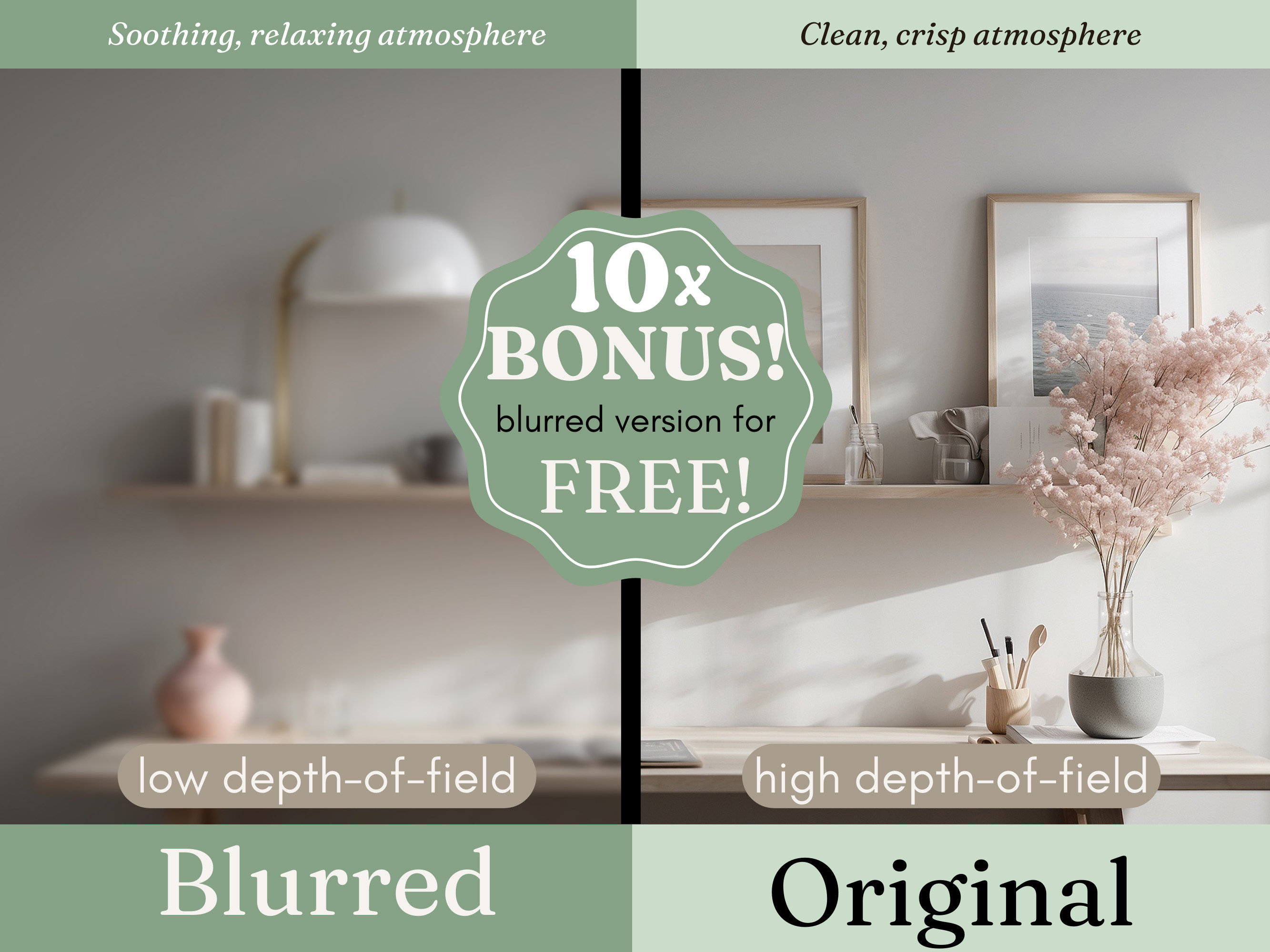 10 Simple Clean Professional Virtual Background Bundle | HD Quality ...