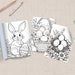Easter Coloring Pages Printable Kids Activity Easter Bunny Eggs Basket ...
