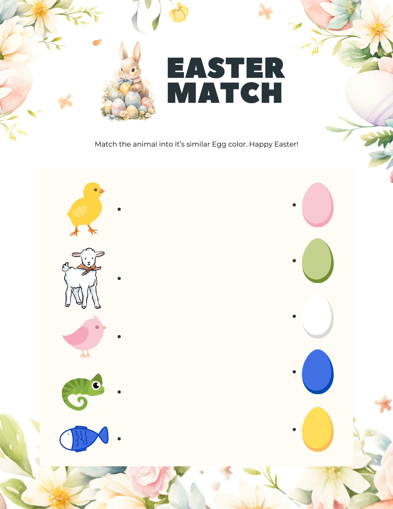 Easter Activity Printables for Kids, Easter Party Games - Etsy