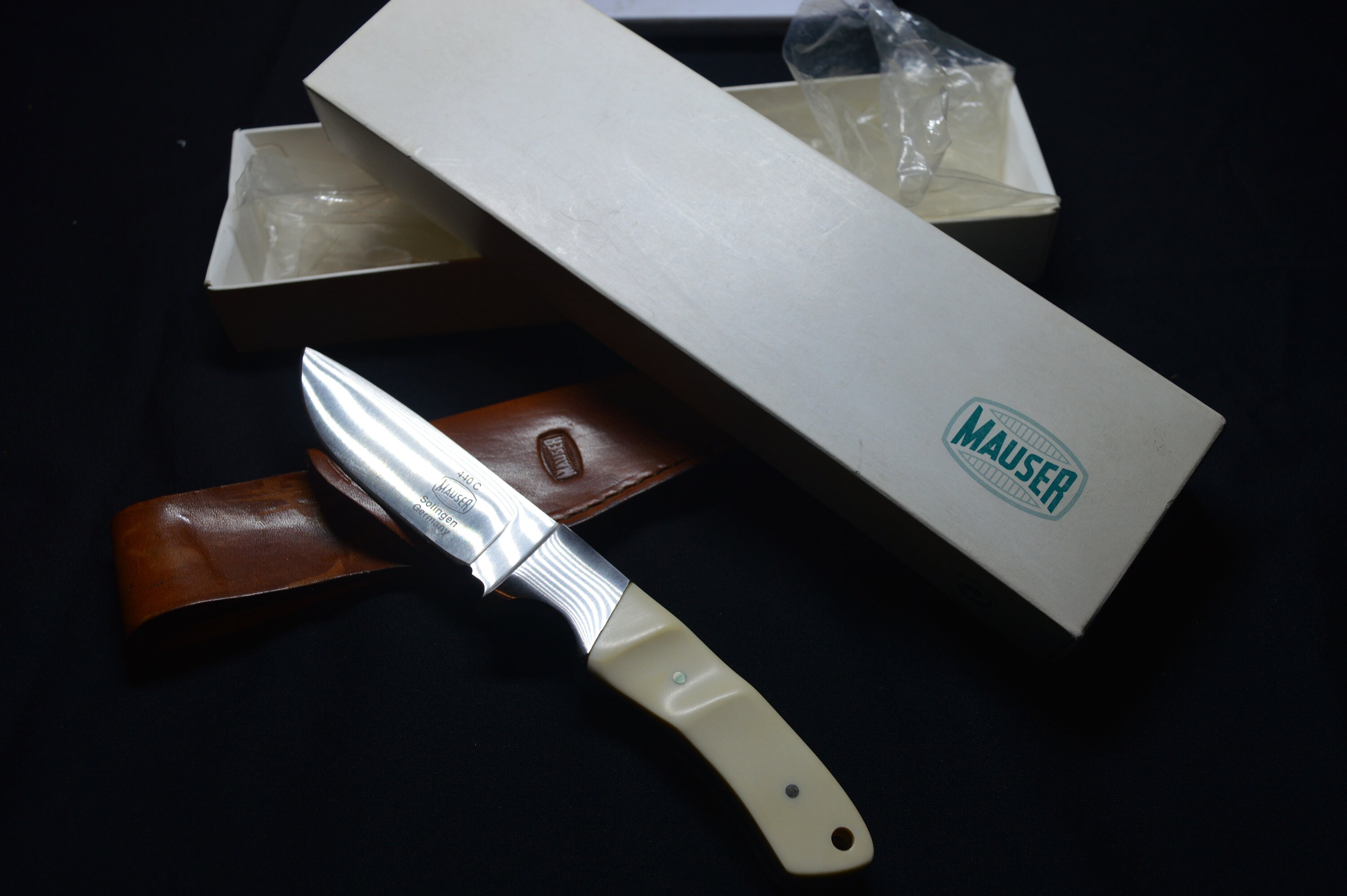 Mauser Jagdmesser Knife M1 Collectors Knife, Leather Sheath - Etsy